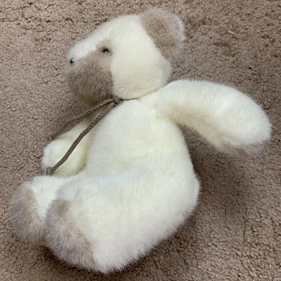 MoonBeam | Toys | Vintage 986 White Plush Teddy Bear By Moonbeam Toys 1 ...